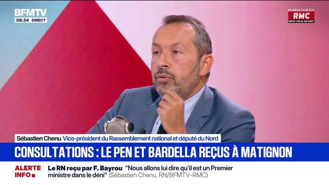 Sébastien Chenu (RN): "On veut gouverner et le plus tôt possible sera ...