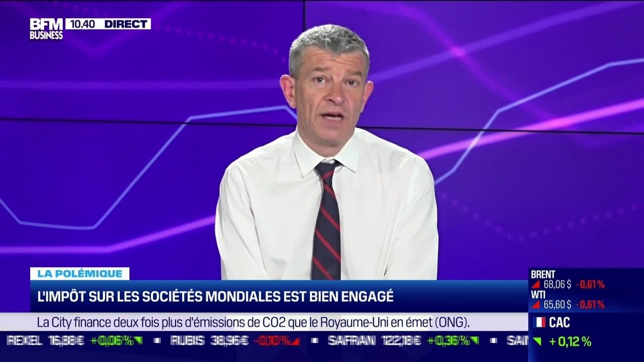 Nicolas Doze: L'impôt sur les sociétés mondiales engagé - 25/05