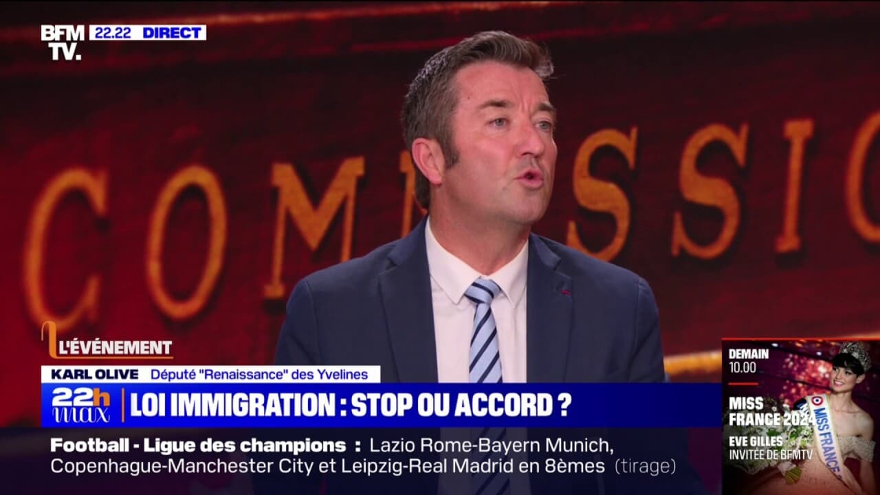 Karl Olive (Renaissance) sur la commission mixte paritaire chargée de ...