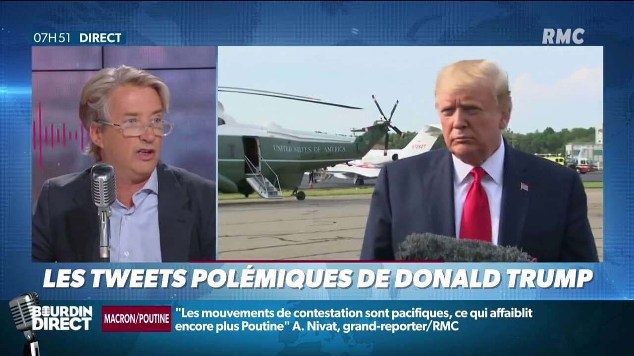"Expliquez-nous": Nicolas Poincaré décrypte les tweets polémiques de Donald Trump