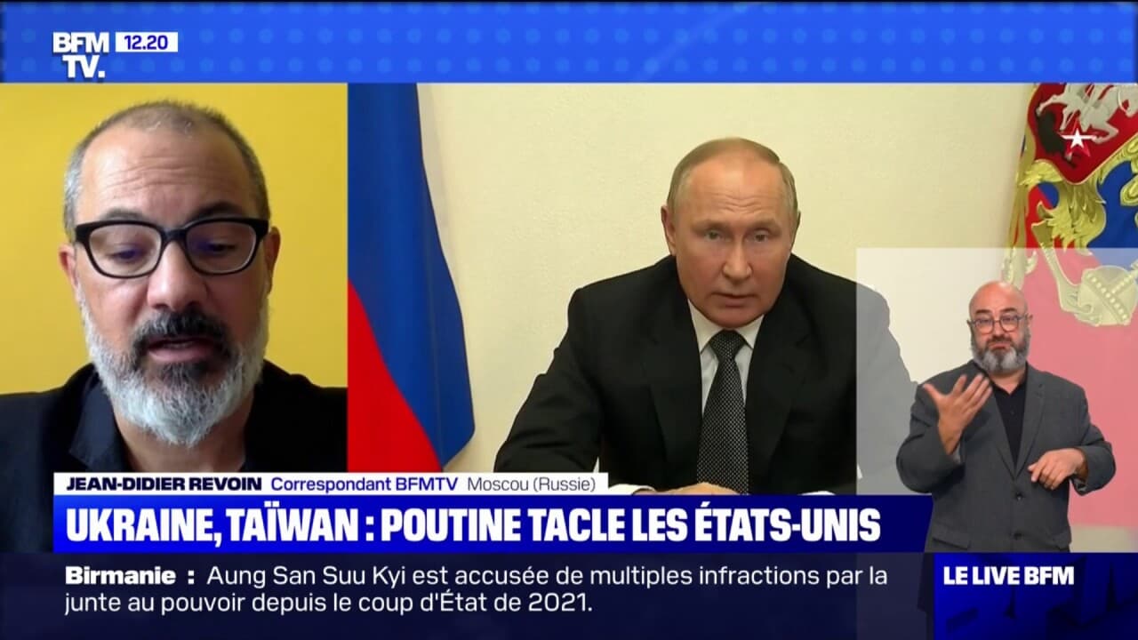 Vladimir Poutine accuse les États-Unis de "faire traîner" la guerre en ...
