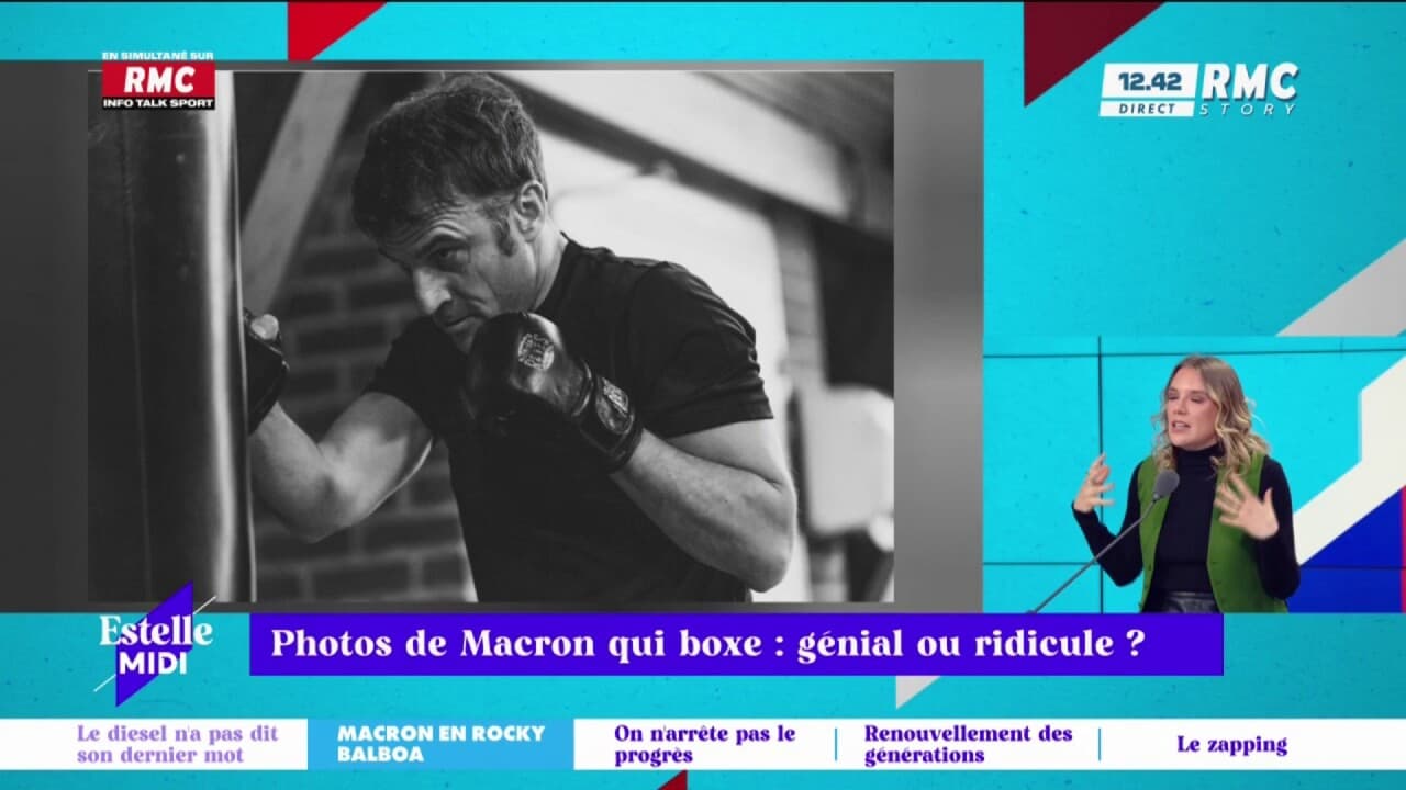 E.Macron qui boxe: "C'est complètement égocentrique", lâche Lumir Lapray