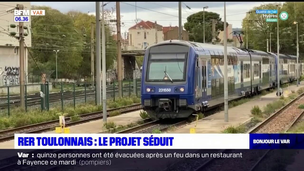 Le projet d'un RER toulonnais séduit les usagers du réseau
