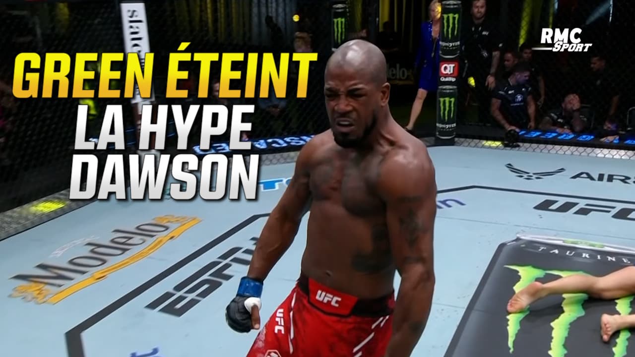 UFC : Green éteint la hype Dawson d'un KO brutal en 30 secondes