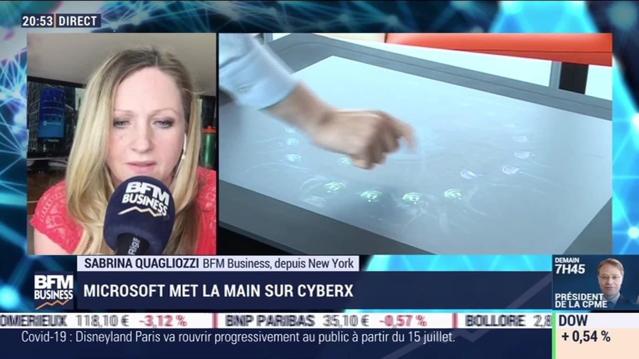 What's up New York: Microsoft met la main sur la start-up CyberX - 22/06