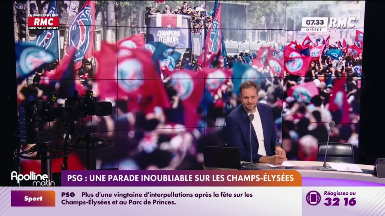 Victoire du PSG: une parade inoubliable sur les Champs-Élysées