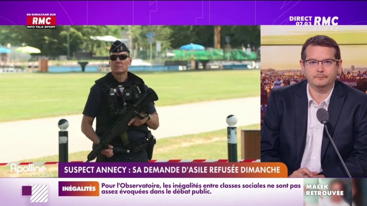 Suspect Annecy : sa demande d'asile refusée dimanche