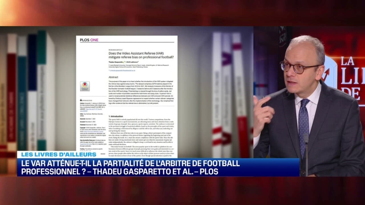 Les livres d’ailleurs : la VAR atténue-t-elle la partialité de l ...