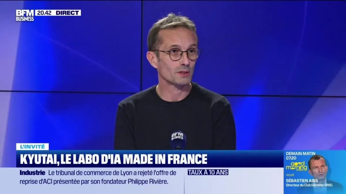 Patrick Pérez (Kyutai) : Kyutai, le labo d'IA made in France - 04/02