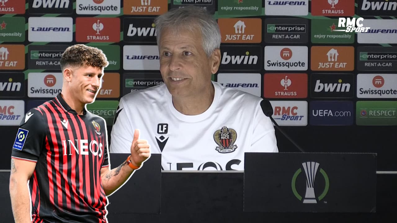 Nice : "On m'a dit que c'était un 8", l'étrange phrase de Favre sur Barkley