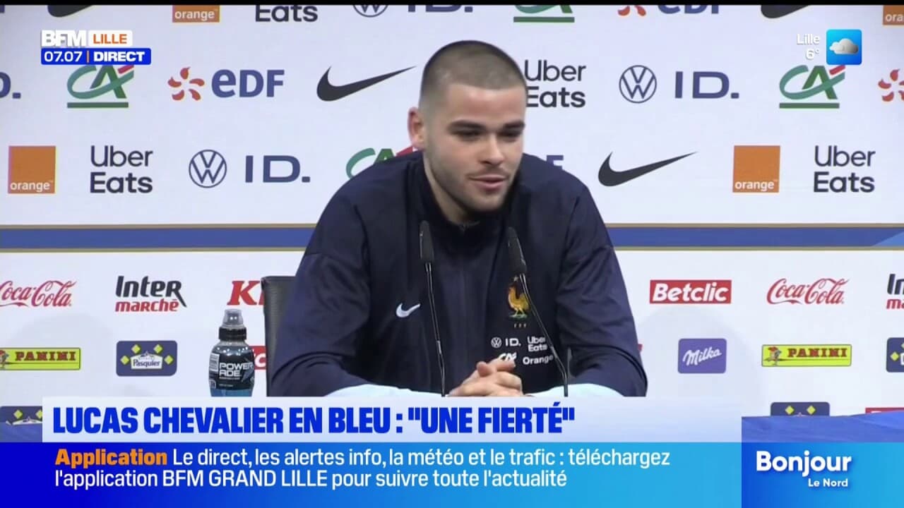 LOSC: les premières sensations de Lucas Chevalier en Bleu