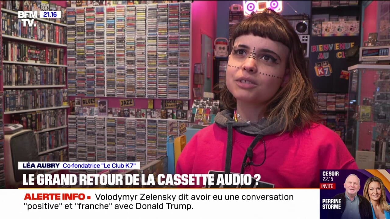 Les cassettes audio de nouveau à la mode