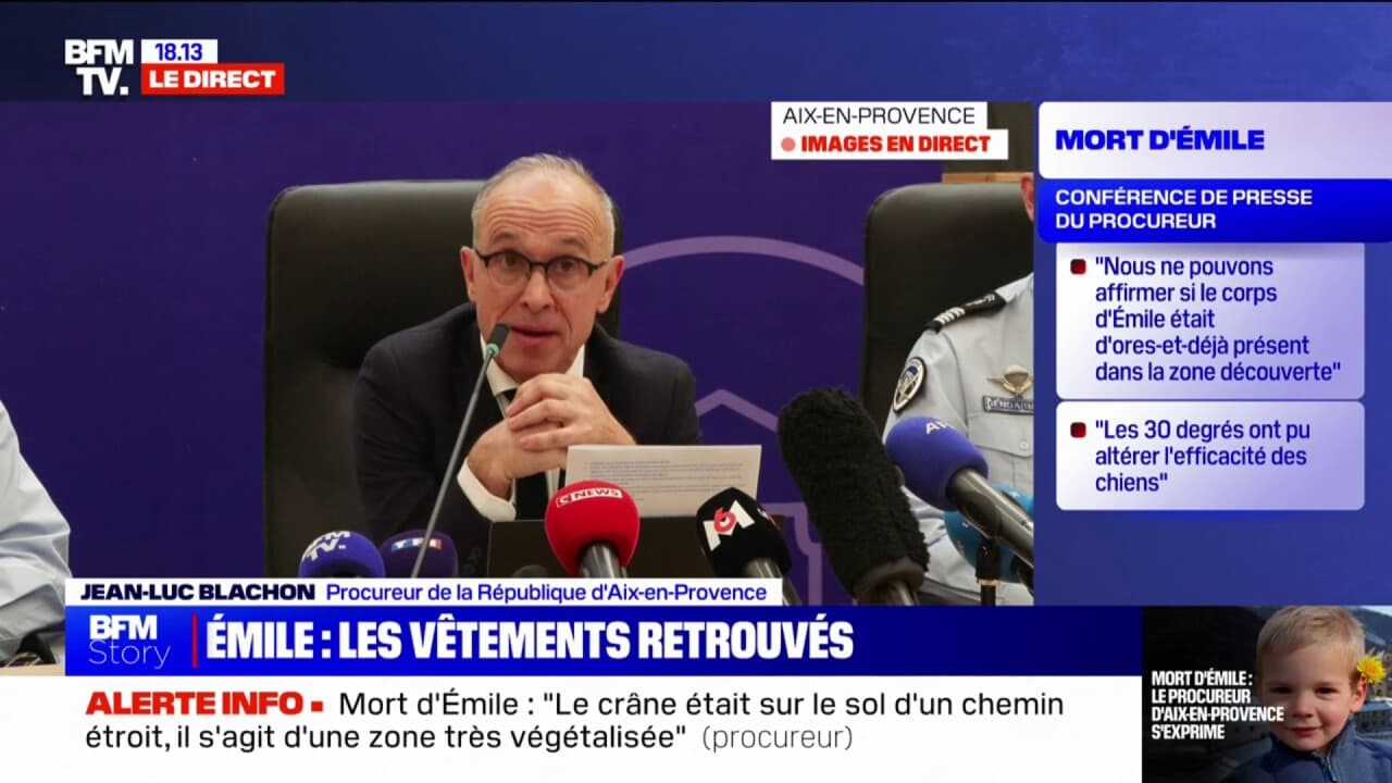 Mort d'Émile: "On ne peut toujours pas privilégier une hypothèse plus ...