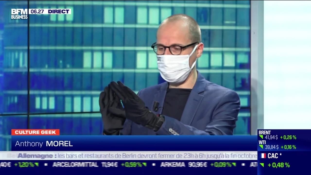 Culture Geek : Des vêtements anti-Covid par Anthony Morel - 07/10