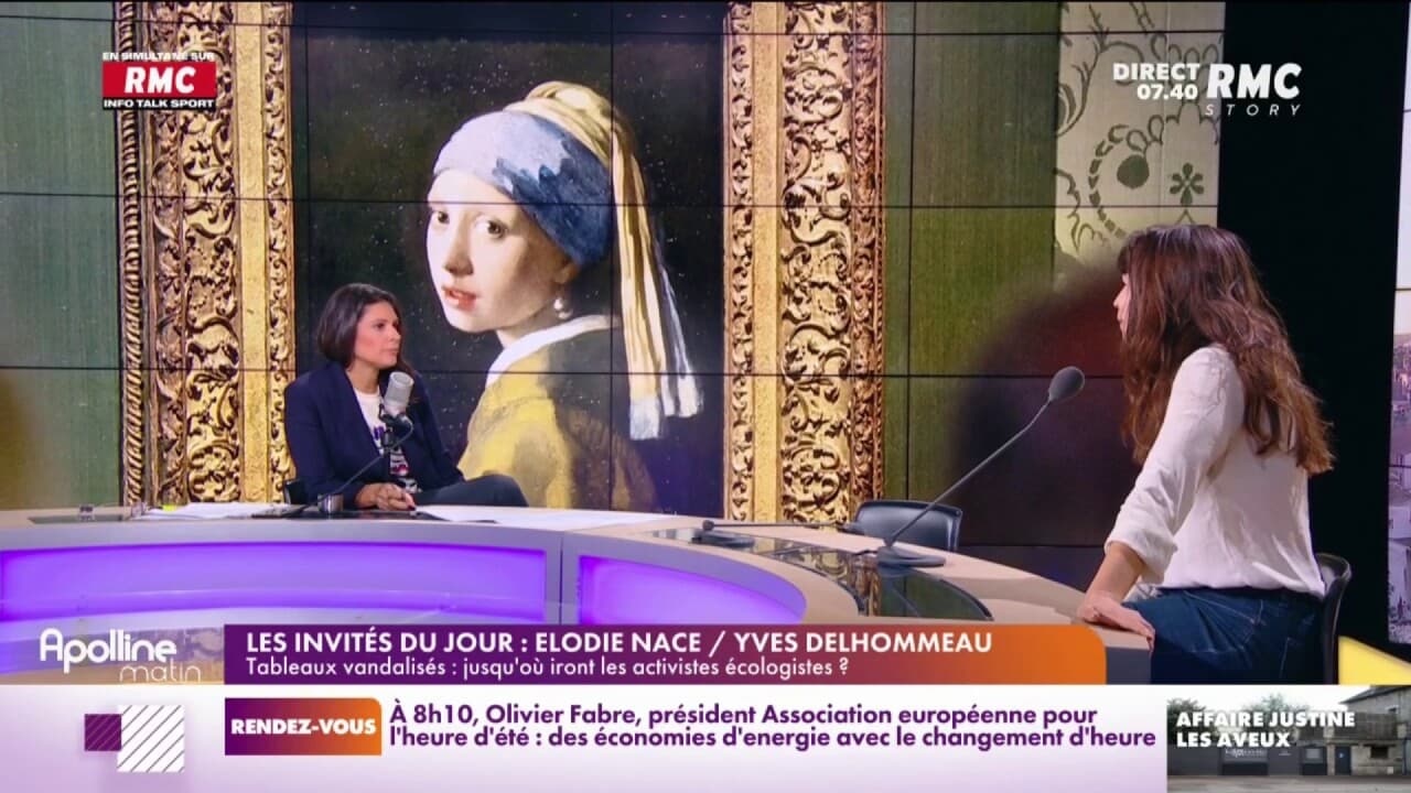 Elodie Nace, activiste climat : "Les œuvres d'art ne sont pas les cibles"