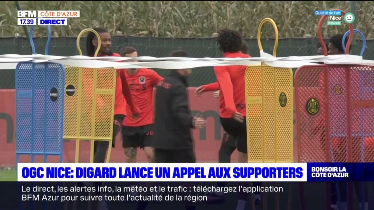 OGC Nice: Didier Digard appelle à la mobilisation des supporters