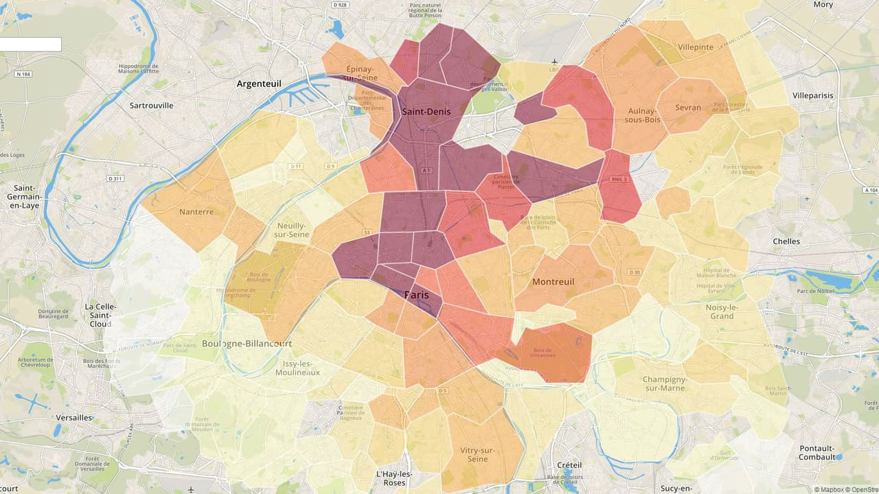 CARTE - Où se concentrent les violences dans le Grand Paris?