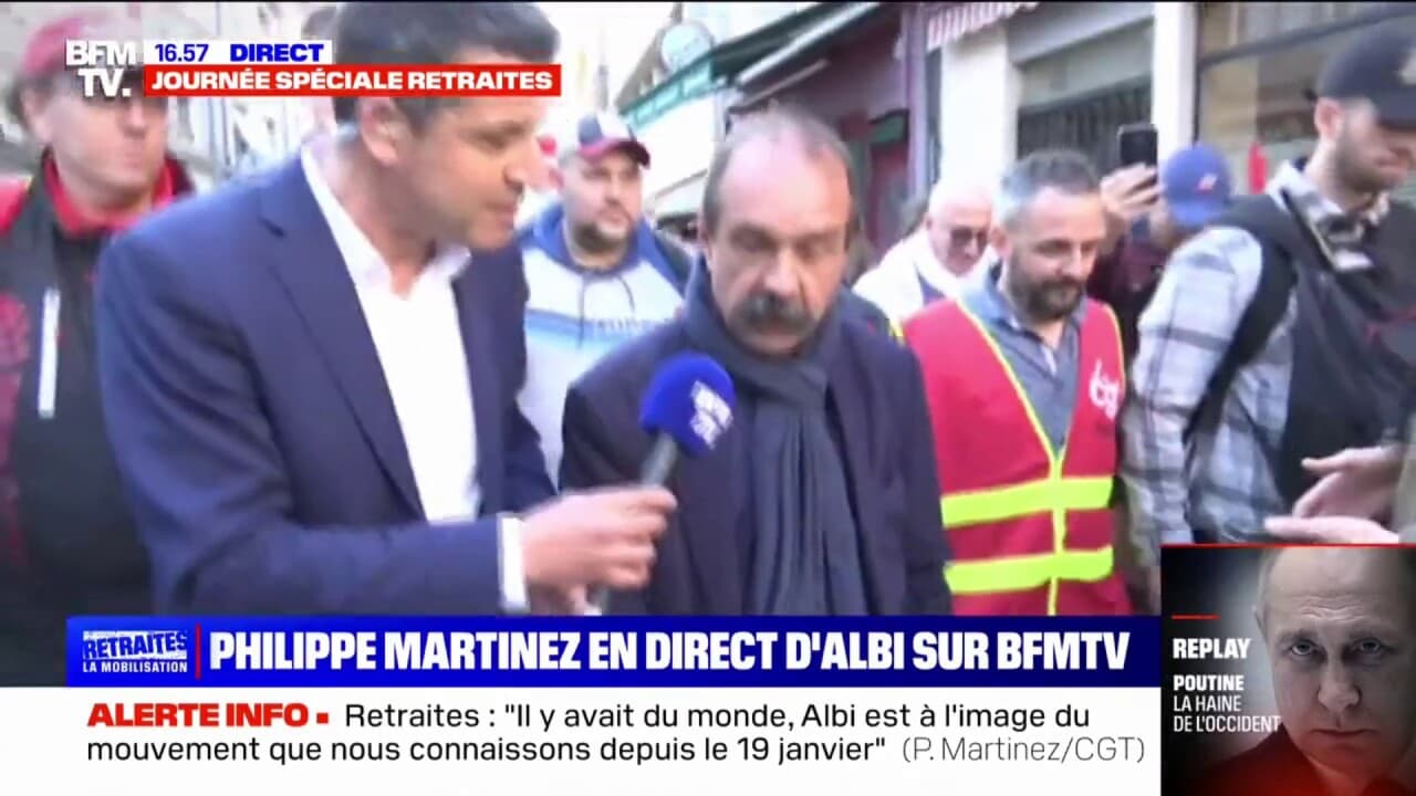Philippe Martinez: "On a un rendez-vous important le 7 et le 8 mars"