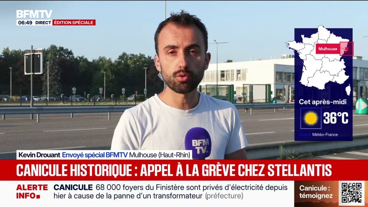 Canicule: la CGT de Stellantis Mulhouse dépose un préavis de grève pour ...