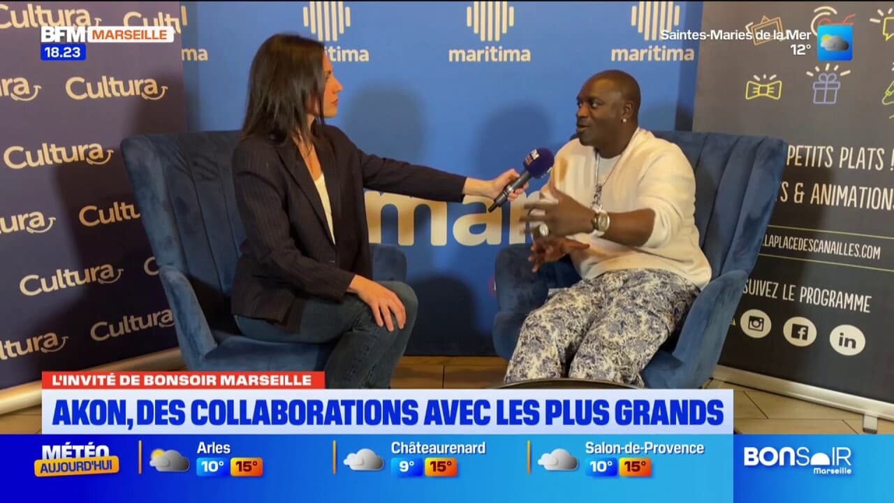Marseille: Akon en showcase aux Docks évoque sa collaboration avec ...