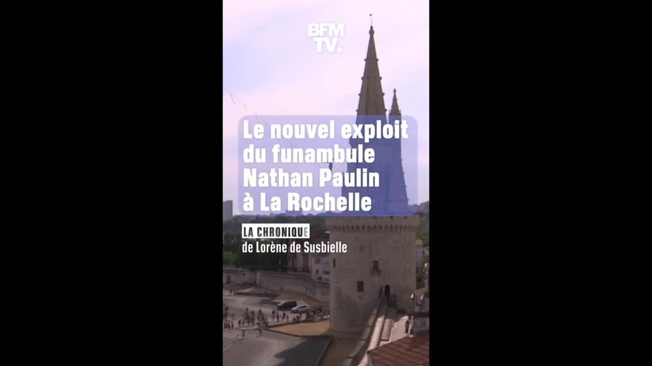 Le nouvel exploit du funambule Nathan Paulin à 50 mètres au-dessus du ...