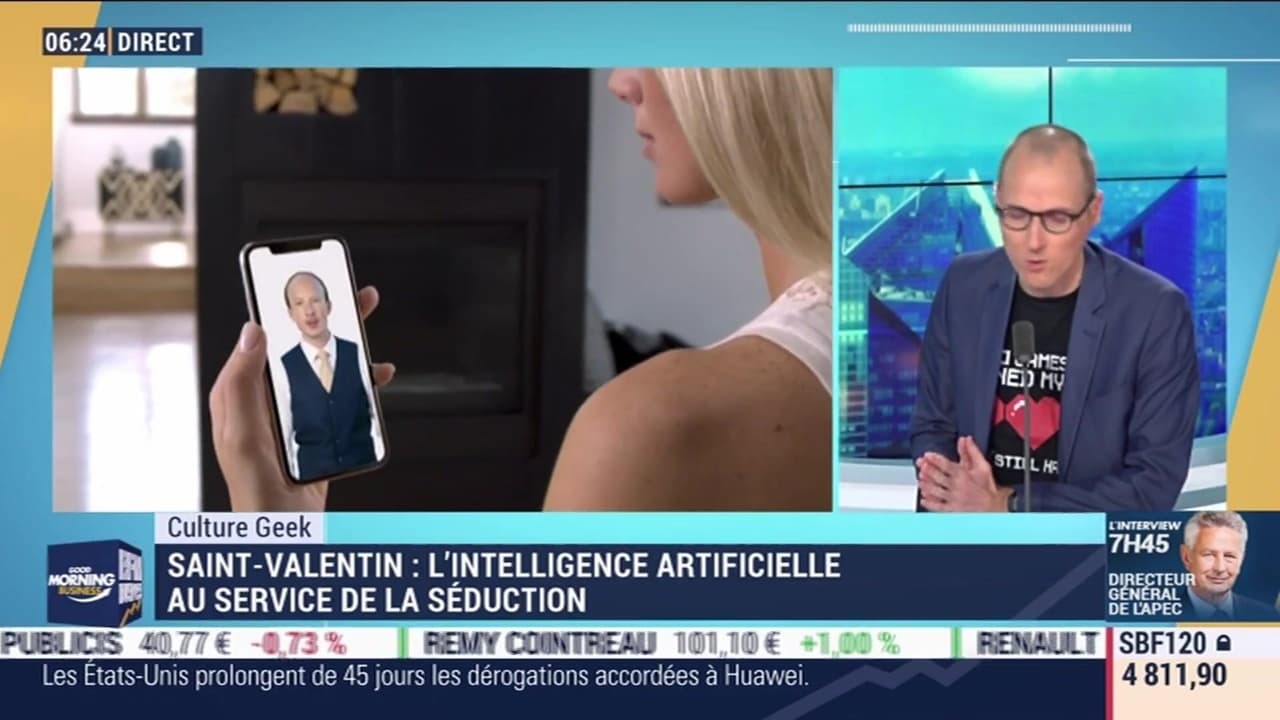 Culture Geek : L'intelligence artificielle au service de la séduction, par Anthony Morel - 14/02
