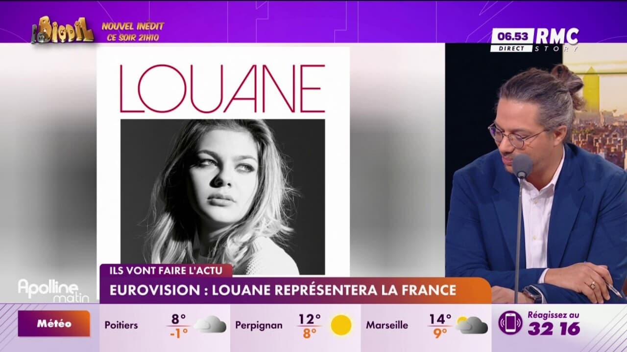 Eurovision : Louane représentera la France