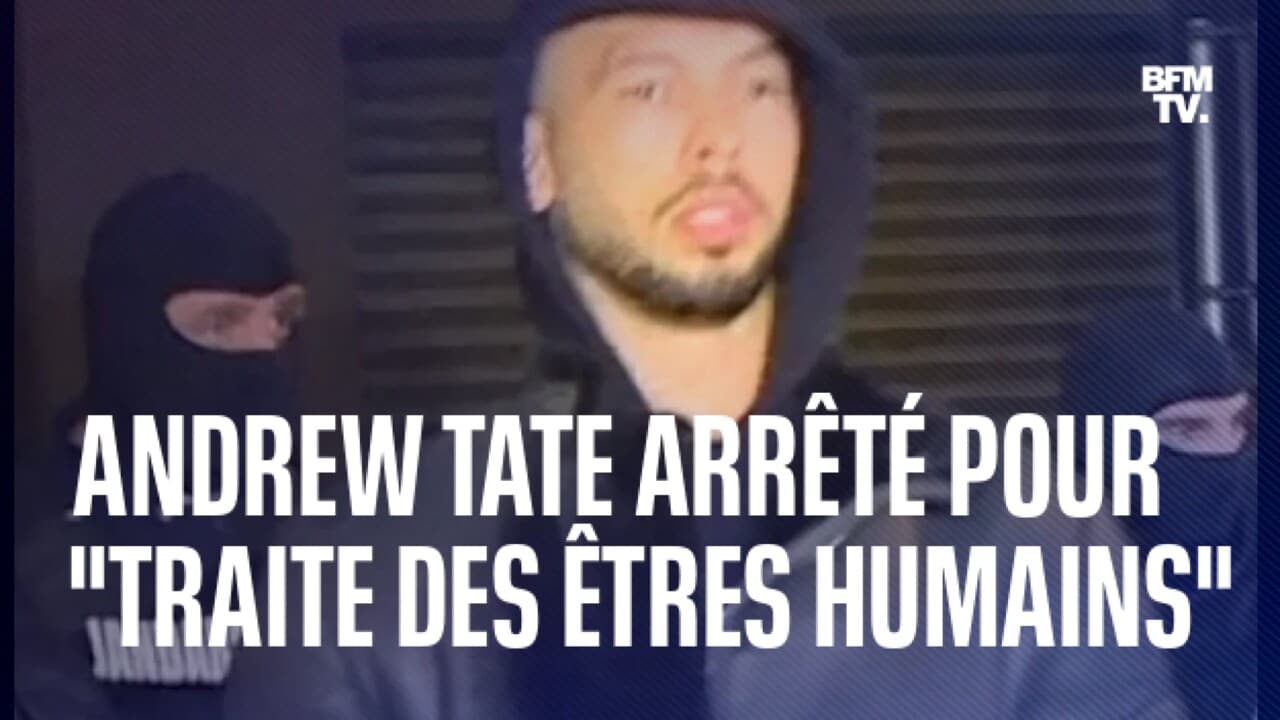 L'ancien kickboxeur Andrew Tate arrêté en Roumanie pour traite des ...
