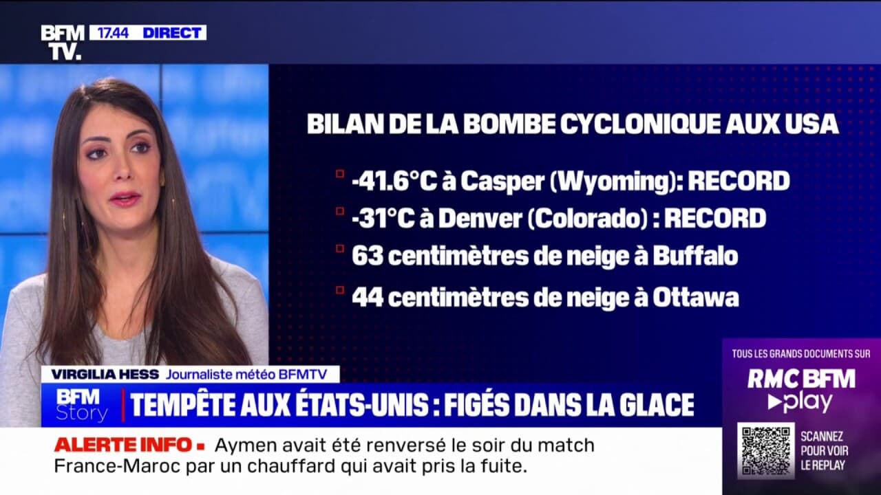 Tempête de neige aux États-Unis: le bilan de la bombe cyclonique Tempête de neige aux États-Unis: le bilan de la bombe cyclonique