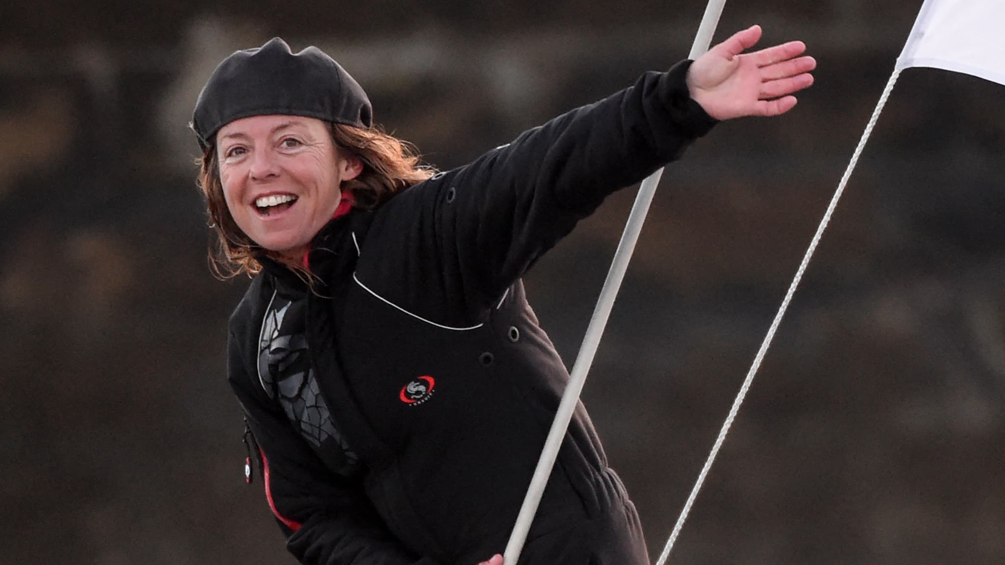 "C'est un fait marquant pour notre sport": la skipper Alexia Barrier se ...