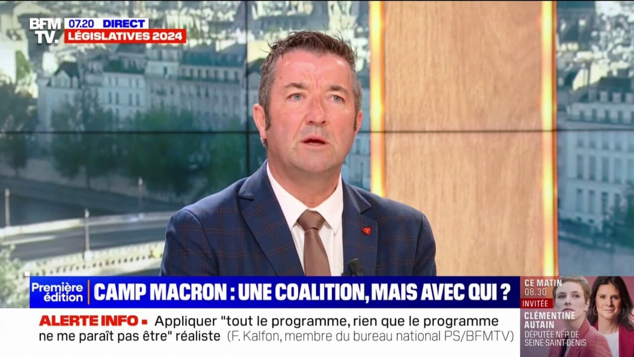 Karl Olive (Renaissance): "Nous devons façonner avec ce bloc central ...