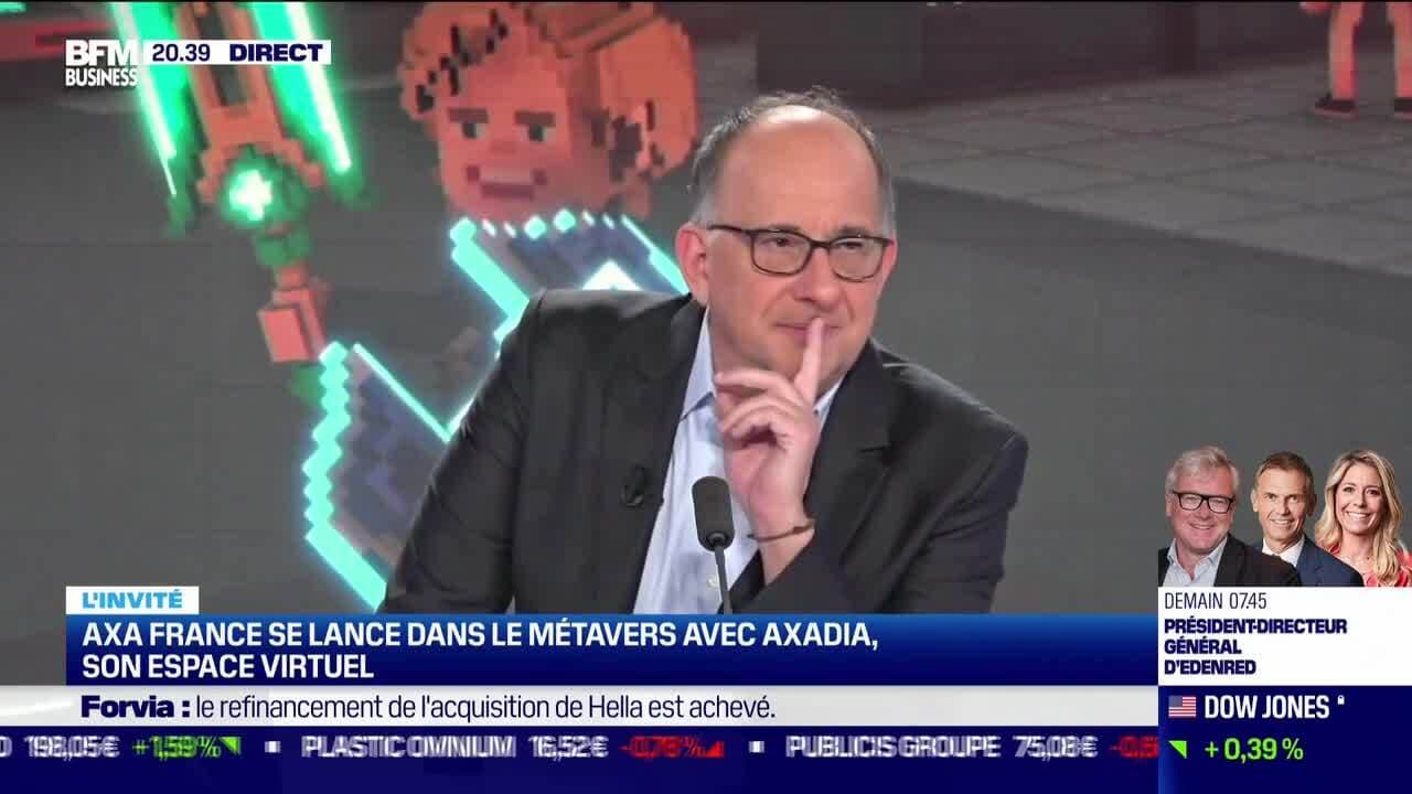 Axa France se lance dans le métavers avec Axadia, son espace virtuel ...