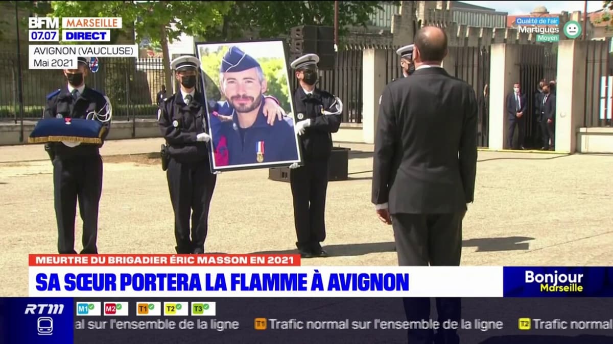 Meurtre d'Éric Masson à Avignon: sa sœur portera la flamme olympique