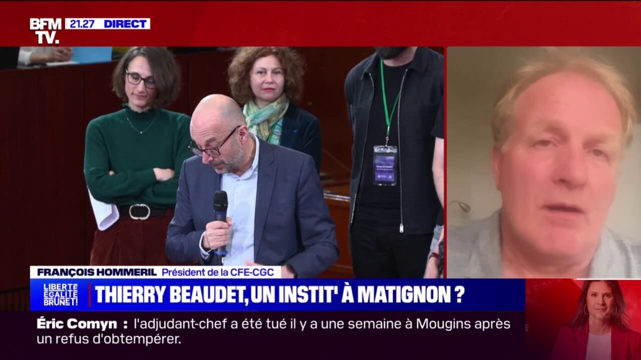 Hypothèse Thierry Beaudet à Matignon: "Avec lui, on sent une forme de ...