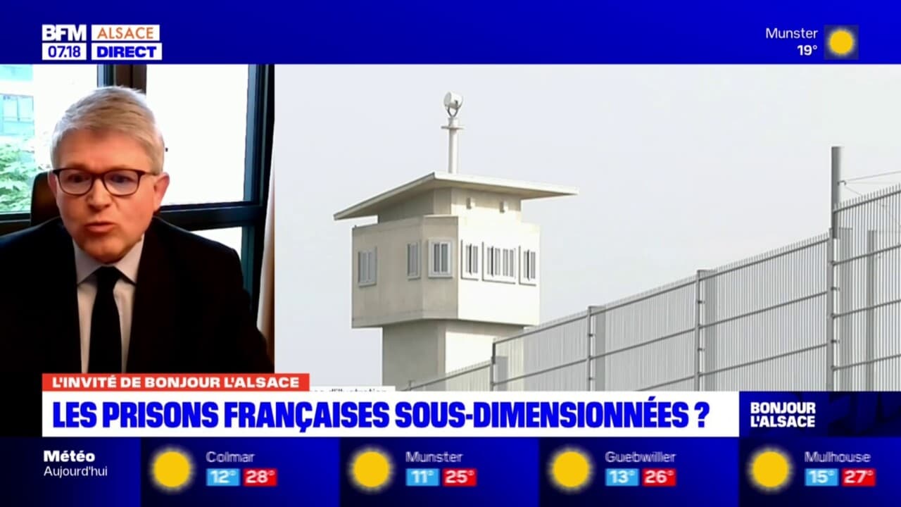 Bas-Rhin: le député Patrick Hetzel alerte sur le manque de place en prison