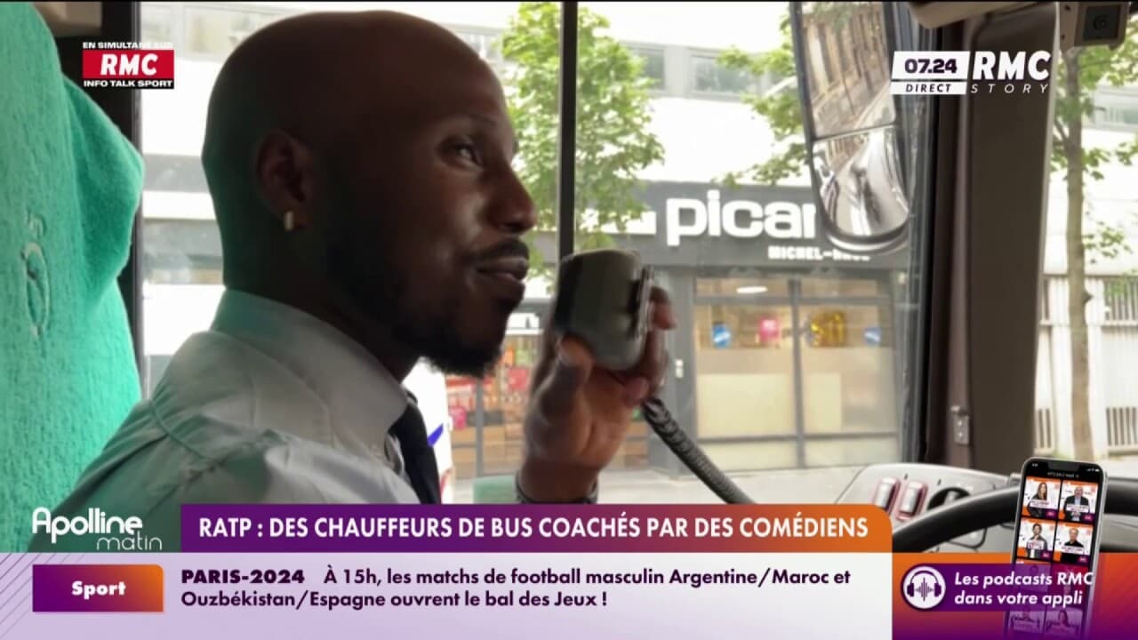 RATP : des chauffeurs de bus coachés par des comédiens