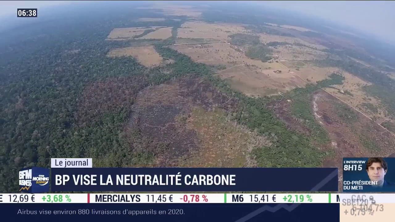 Le pétrolier BP vise la neutralité carbone