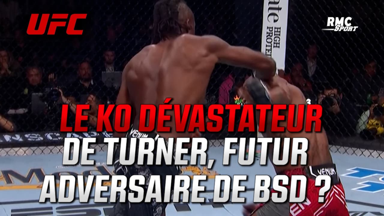Résumé UFC : le KO dévastateur de Turner, futur adversaire de Saint-Denis