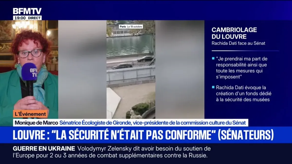 Monique de Marco, sénatrice Écologiste, confie qu'elle a été "effarée ...