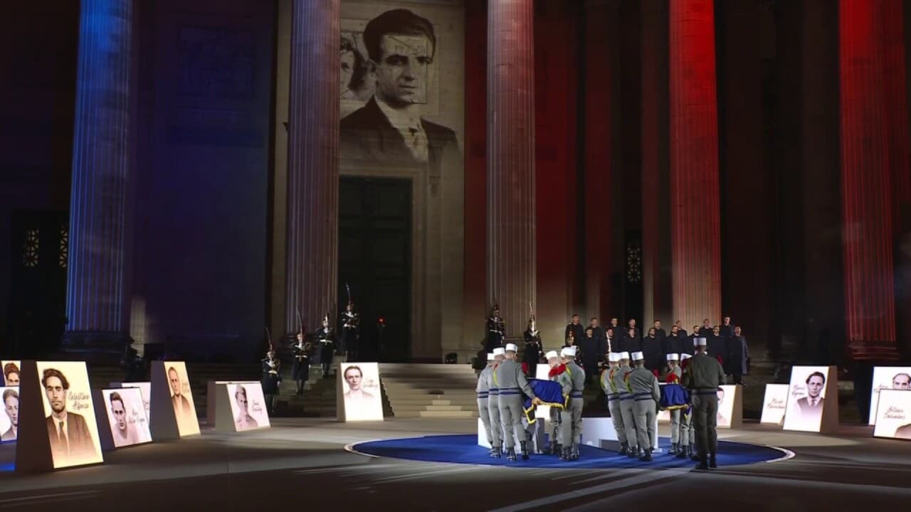 Panthéonisation de Missak Manouchian: "Le Chant des partisans" entonné