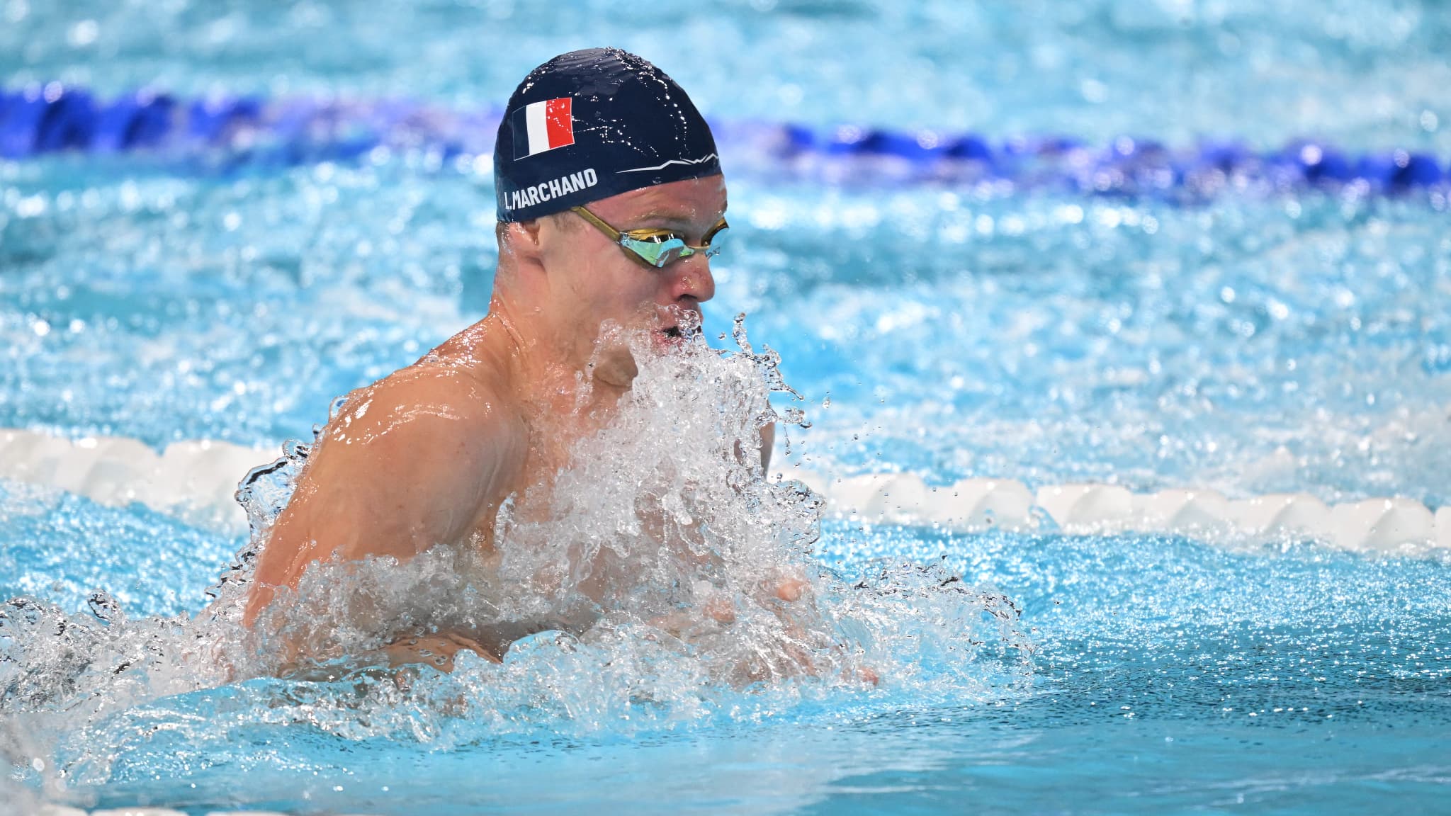 JO 2024 (natation): avec sa 5e médaille, Léon Marchand a signé un nouveau record