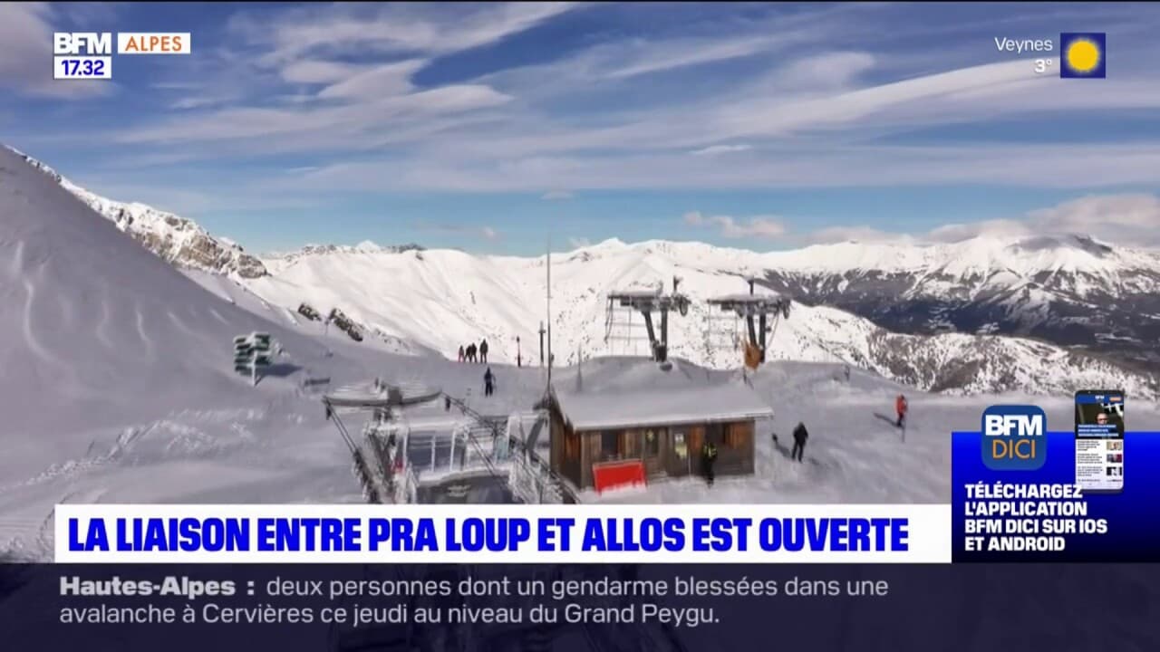 L'Espace Lumière, la liaison entre Pra-Loup et Allos, ouvre samedi