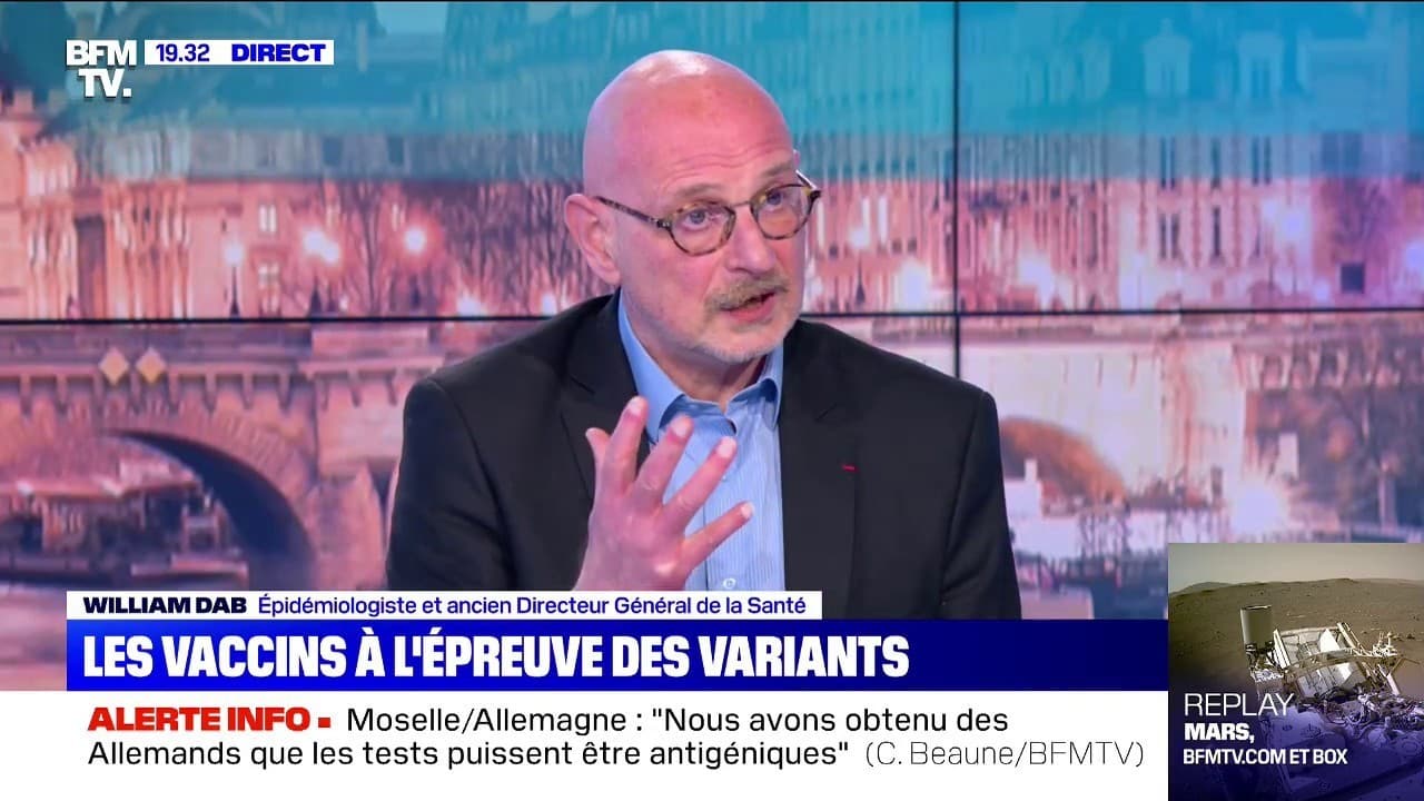 William Dab, ancien DG de la Santé: "Il finira par y avoir une mutation ...