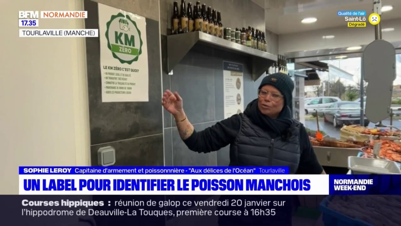 Un label permet d'identifier les poissons pêchés le long des côtes de ...