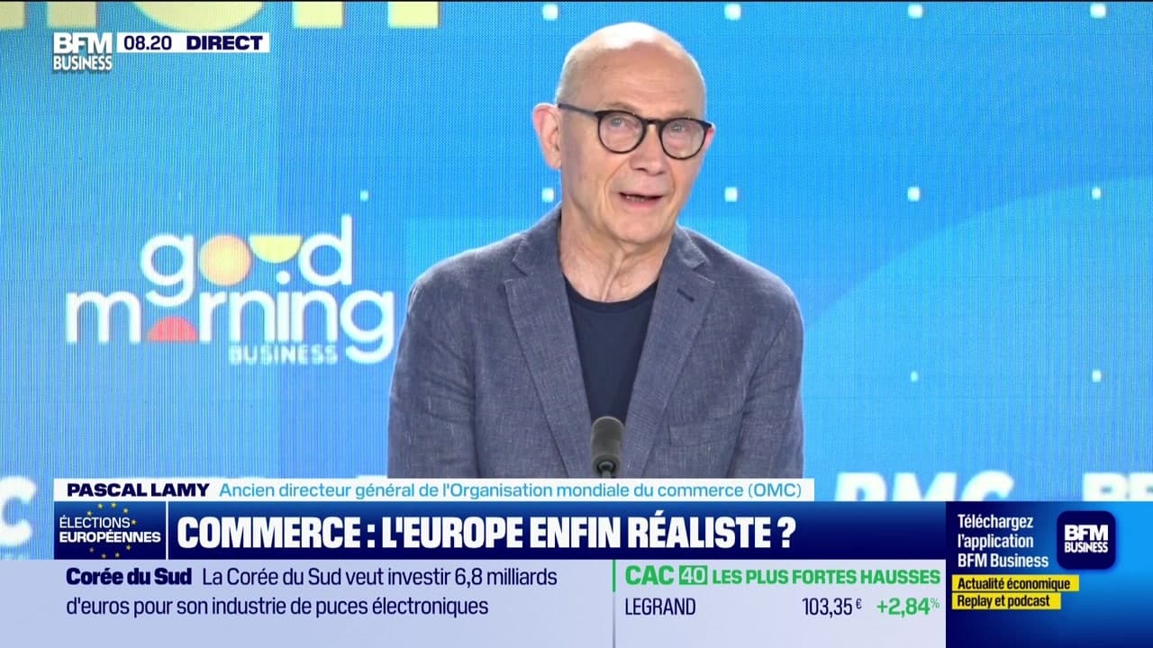 Pascal Lamy (OMC) : Commerce, la fin de la naïveté européenne ? - 13/05
