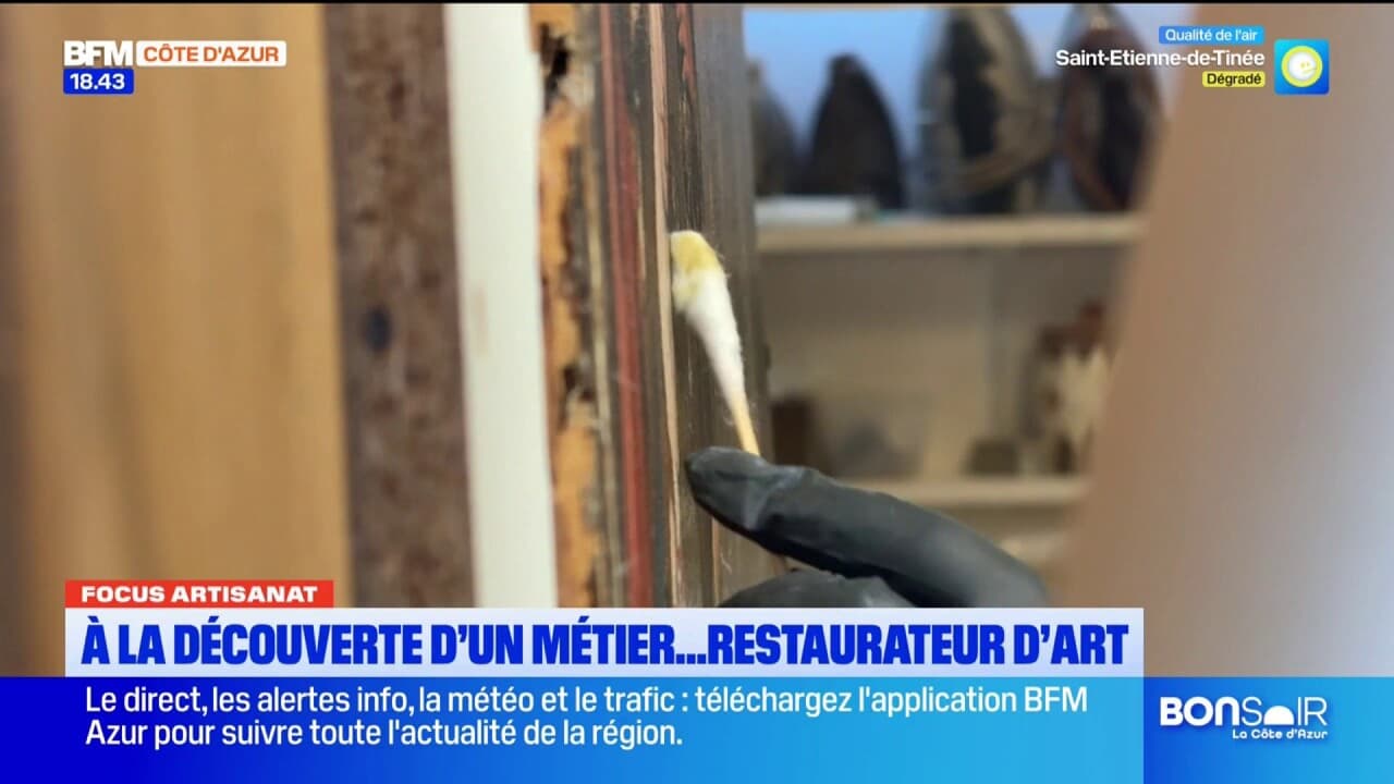 Focus Artisanat : à la découverte du métier de restaurateur d'art