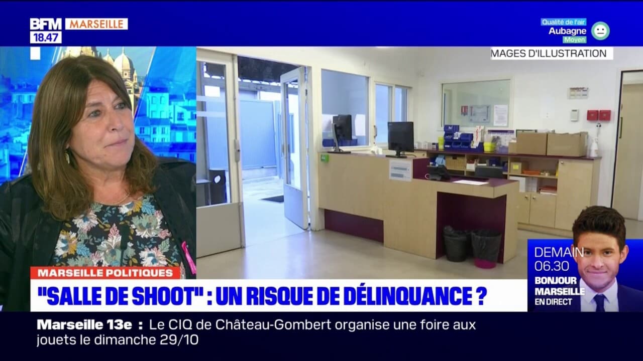 Salle de shoot à Marseille: "tout délit sera traité comme tel" assure ...