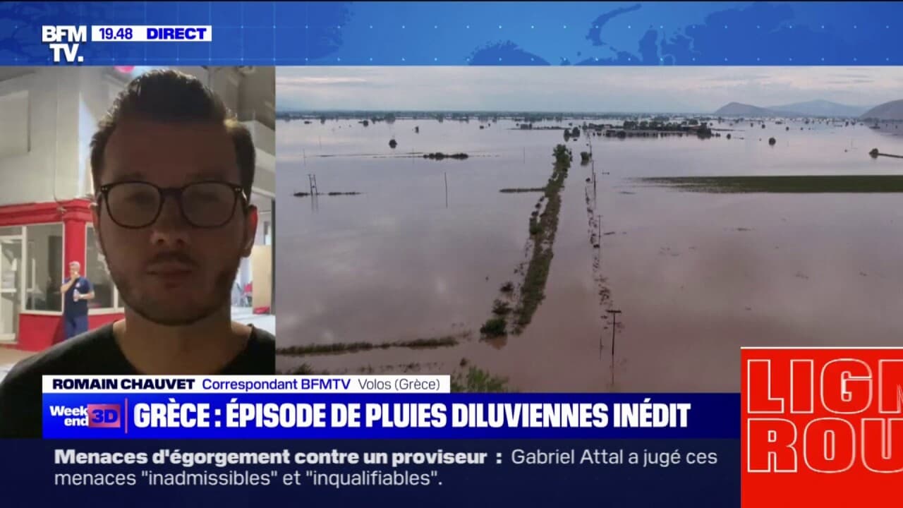 Grèce: au moins 10 morts dans un épisode de pluies diluviennes Grèce: au moins 10 morts dans un épisode de pluies diluviennes