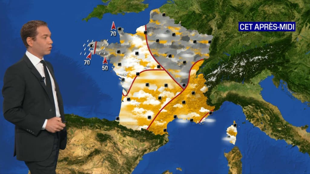 Météo: un temps gris sur le nord du pays et plus ensoleillé dans le sud ...