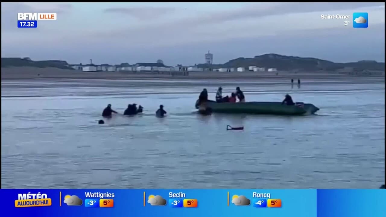 Calais: un migrant retrouvé mort après le naufrage d’une embarcation